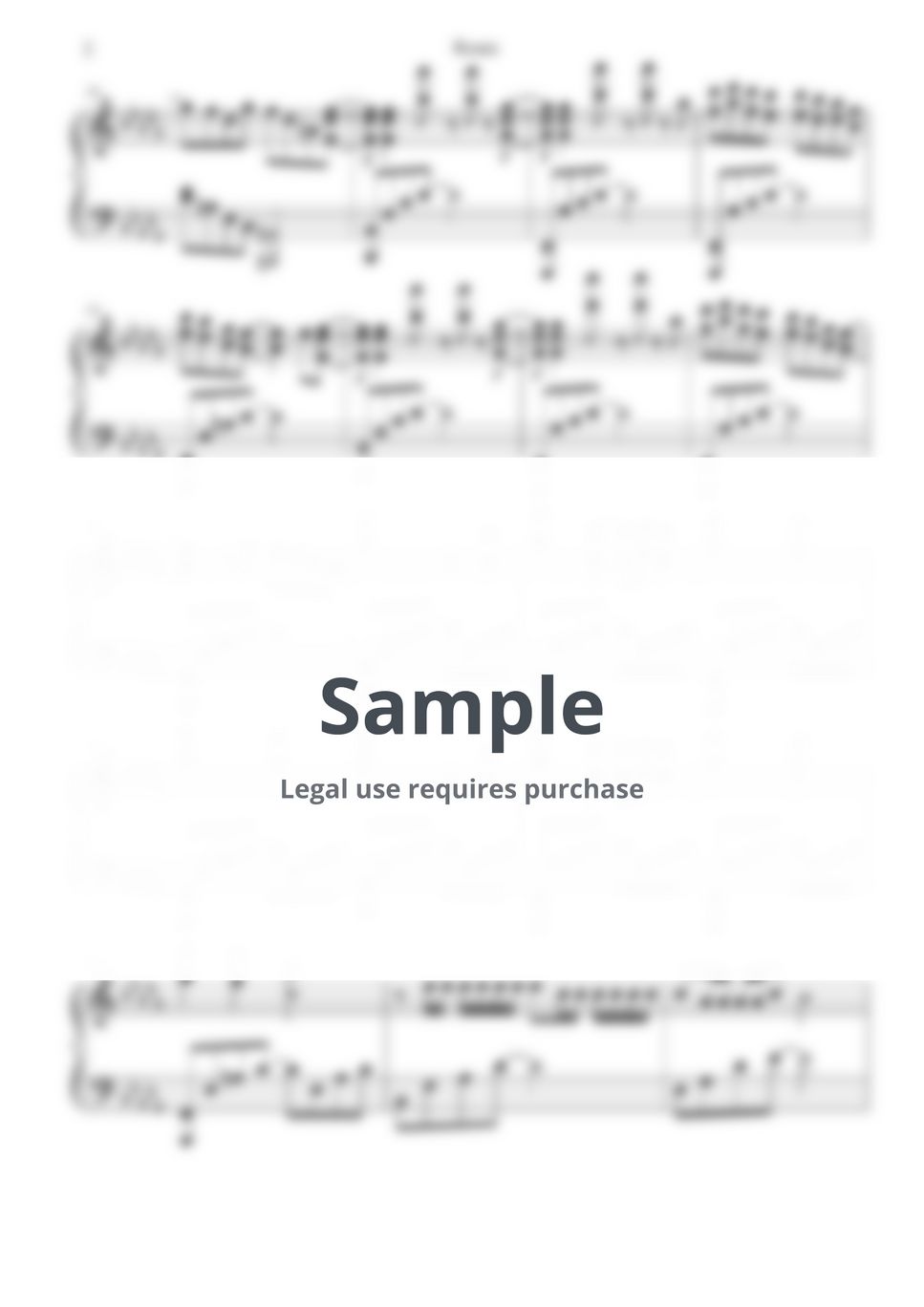 JAEHYUN - Roses Sheet Music by Lunar Piano