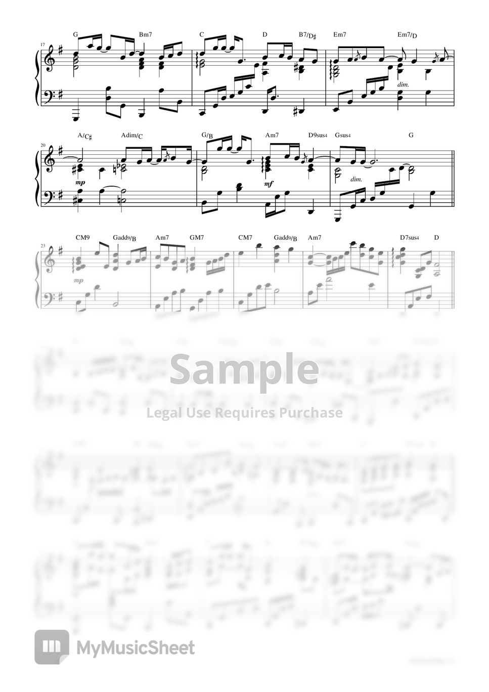 Nct U My Everything Piano Solo Sheets