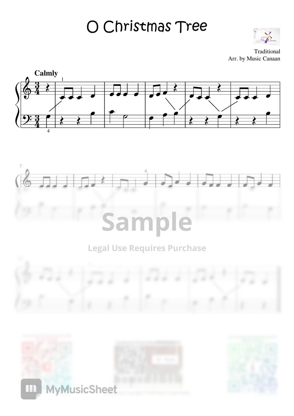 Primer level 初級程度 - Christmas Song聖誕歌 - The First Noel & O Christmas ...