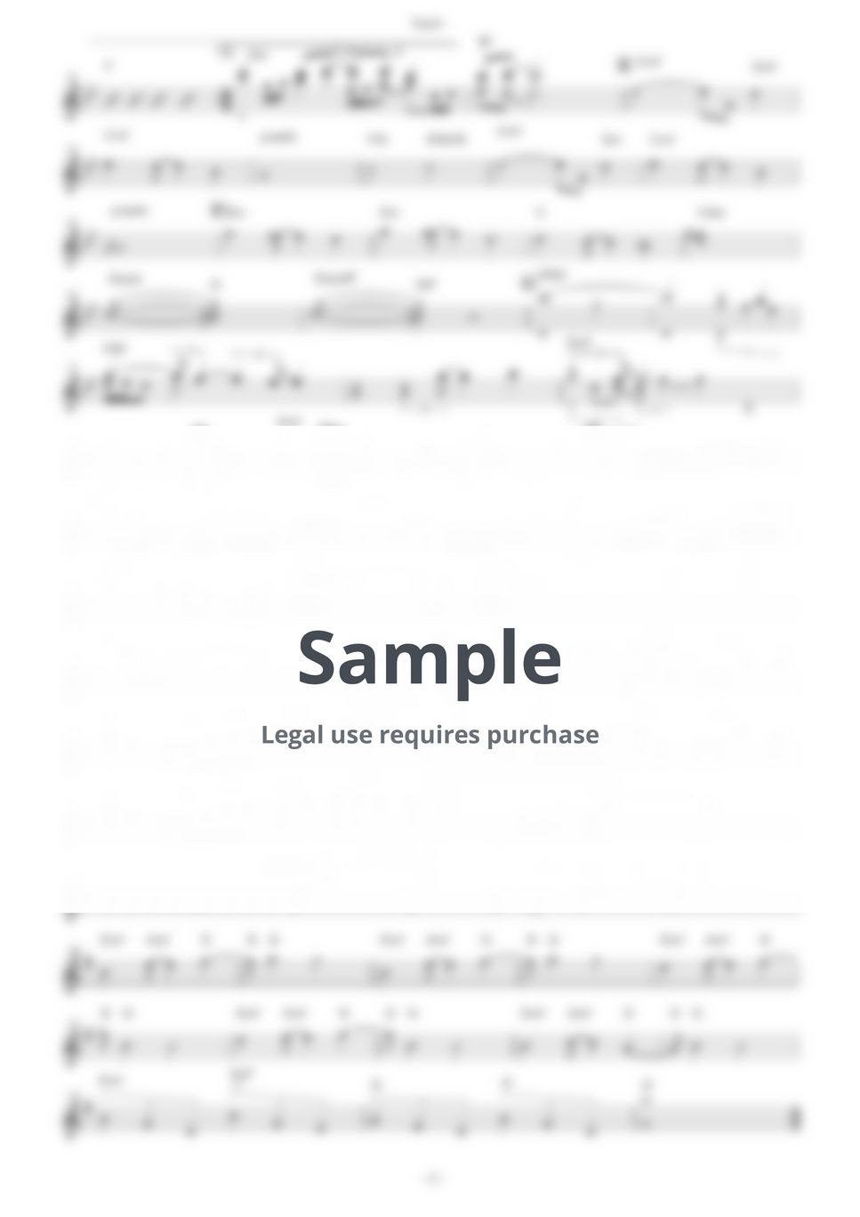 Melocure - Agape (UFO Ultramaiden Valkyrie / in C) Sheets by muta-sax