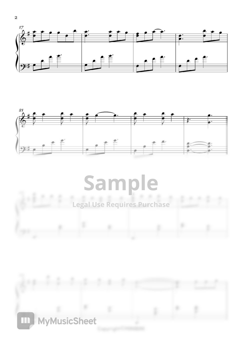 BTS V - Winter Bear [Hard Version] Sheets