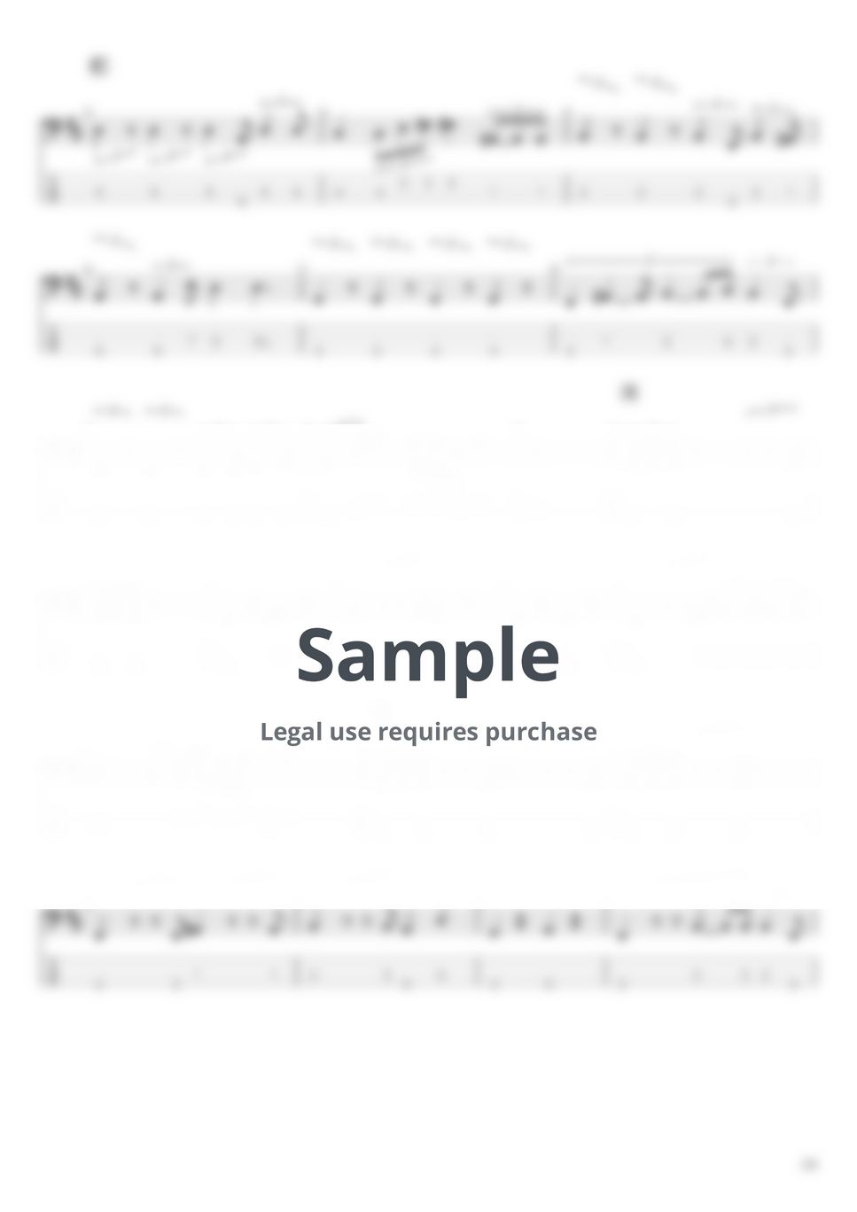 LEE MU JIN(이무진) - Episode(에피소드) Tab + 단선 악보 by BassBlur