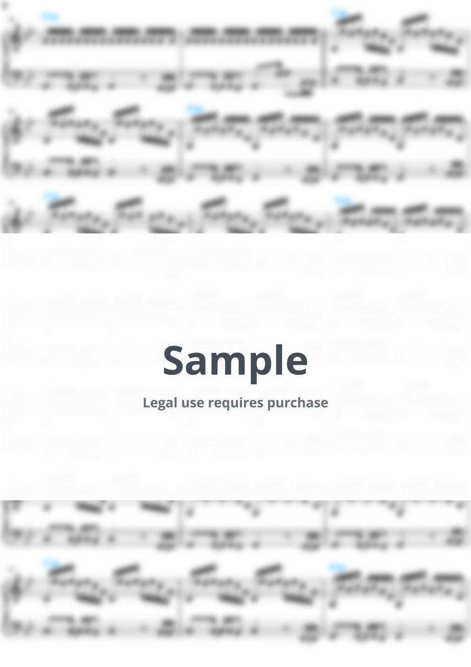 Cerrone - Supernature (Full transcription. Almost 10 minutes) Sheet ...
