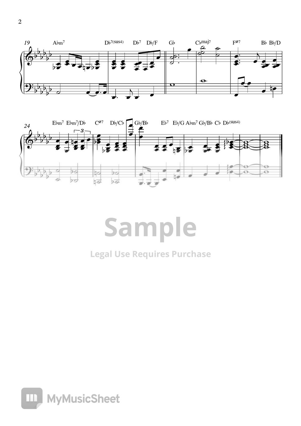 정준일 - 고요 (킬링보이스ver.) Sheets by rlathdud