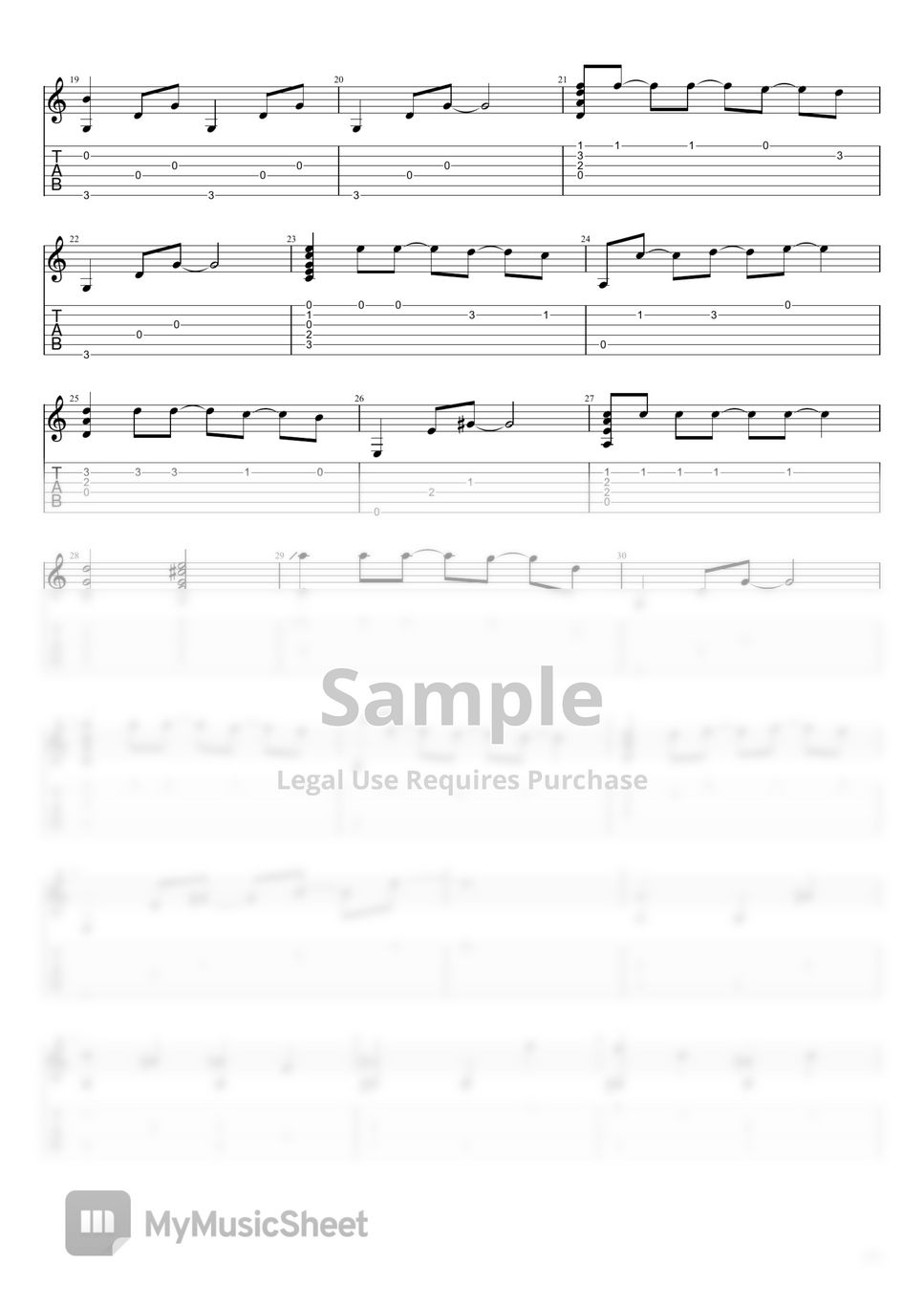 Weird Genius - Lathi 樂譜 + 單線譜 by Fiqri Gusfa