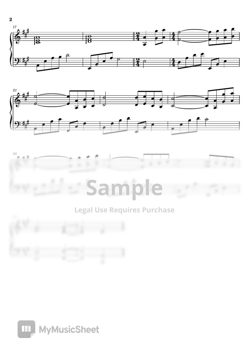 줄라이 July Love Theme Sheet Music Midi Sheets By Sayu