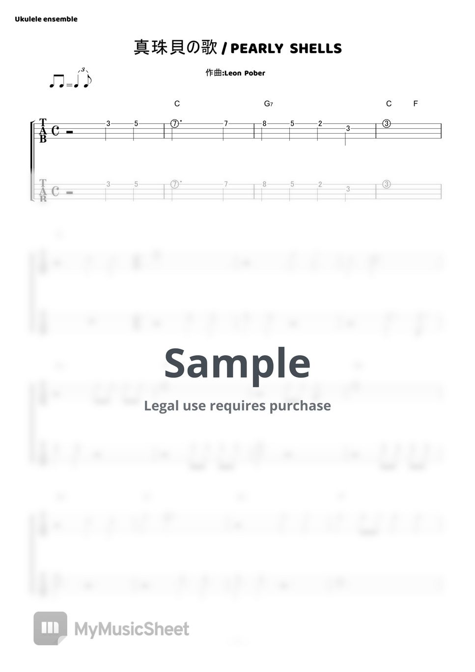 EDWARDS WEBLEY POBER LEON - パリーシェル Sheets by Kojh-.strings