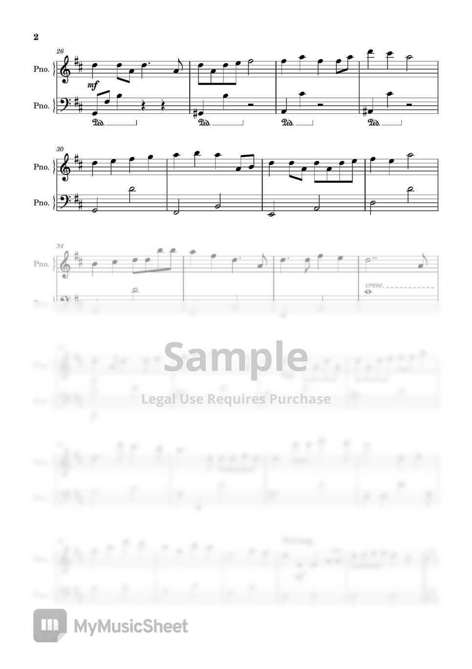 TUYU - Compared Child (Kuraberarekko) Sheets by Anime Piano Tutorial