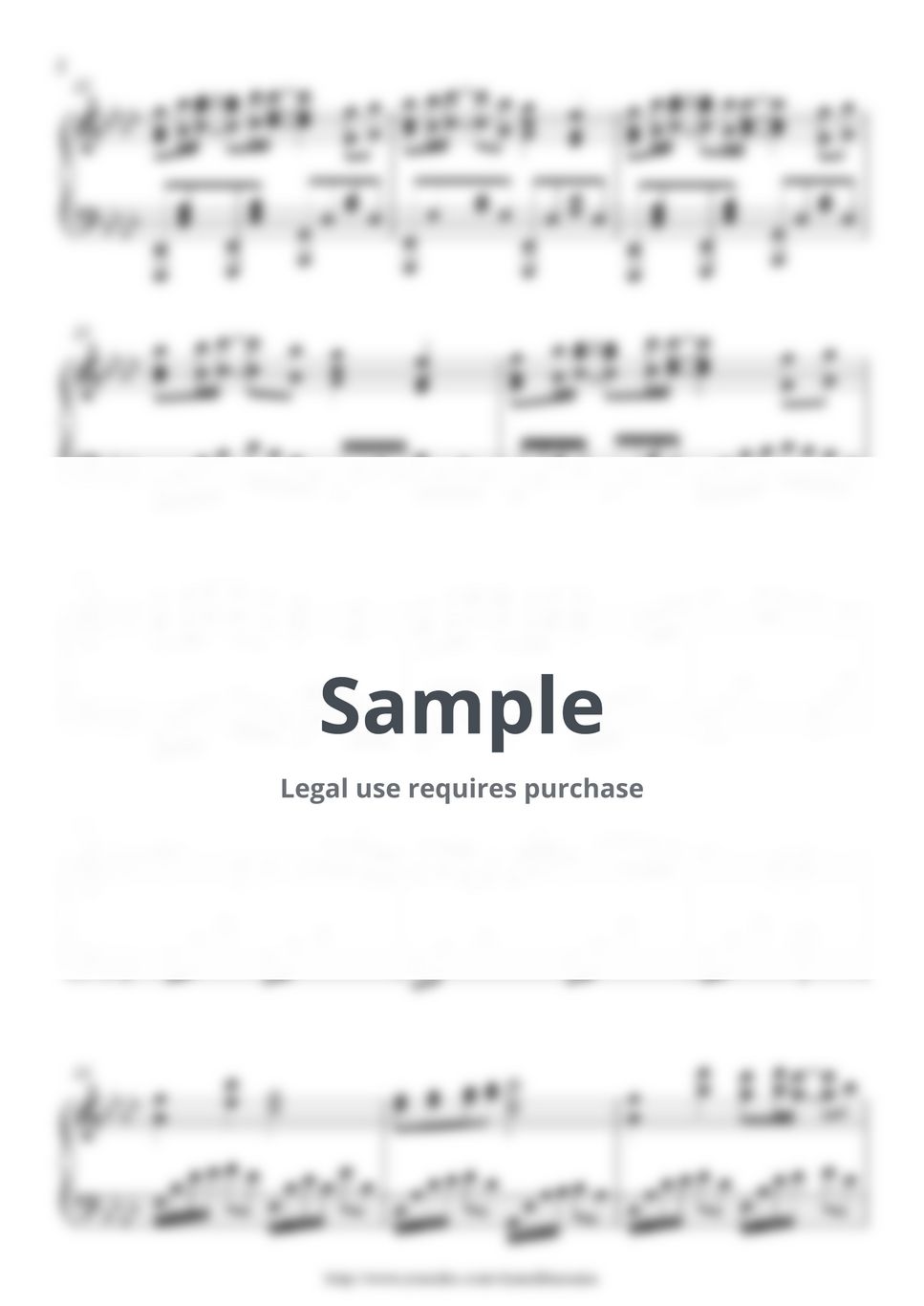 The Myth OST (Jackie Chan & Kim Hee-sun) - Endless Love Spartito by ...