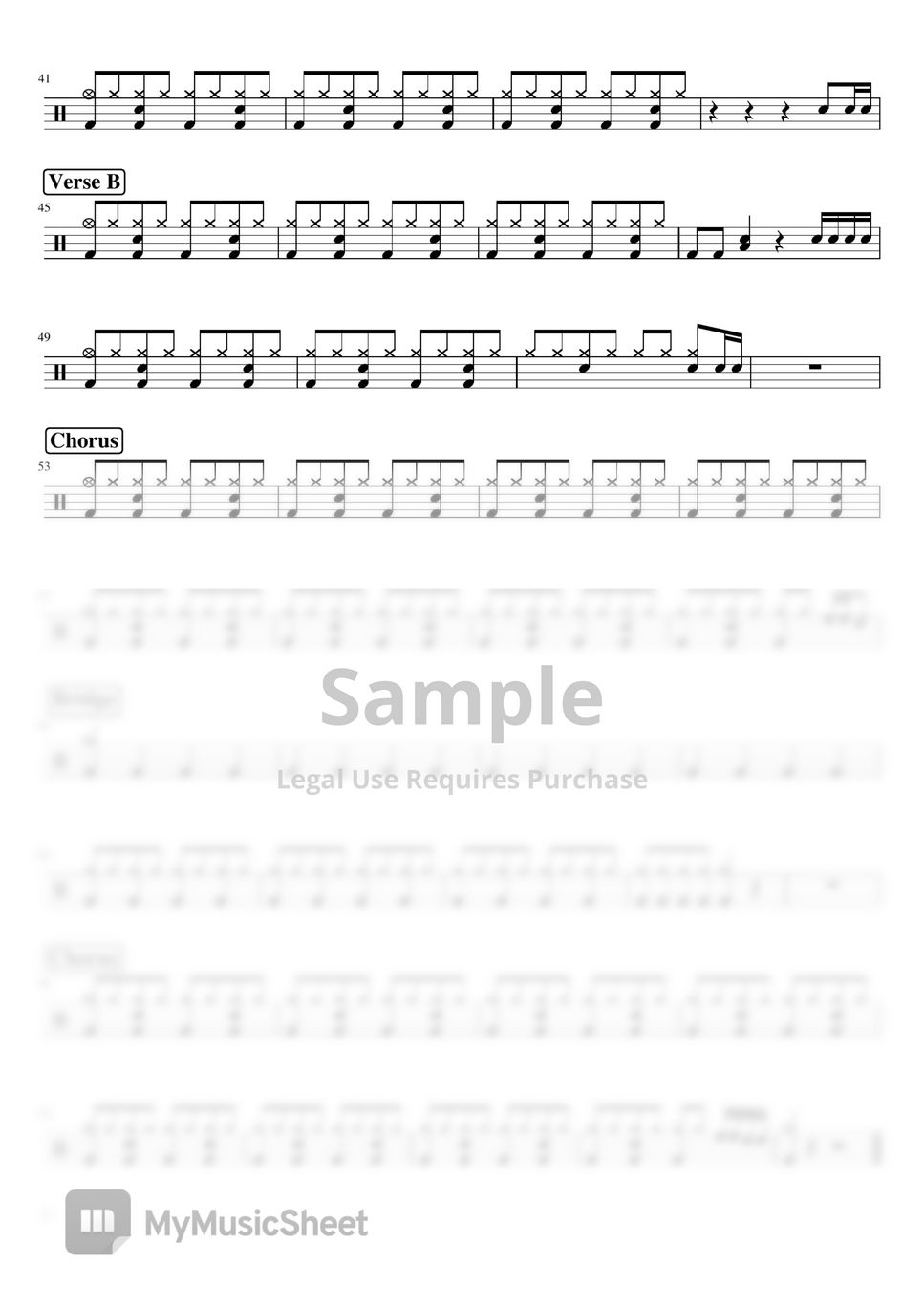 블랙핑크 - 불장난 (Lv1) Sheets by yeols drum