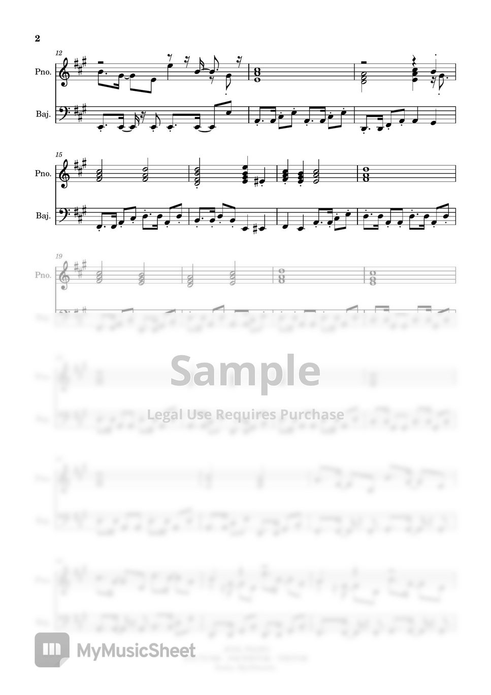 Pedro Suarez Vertiz - Cuando Pienses en Volver Sheet Music by JO3L PIANO