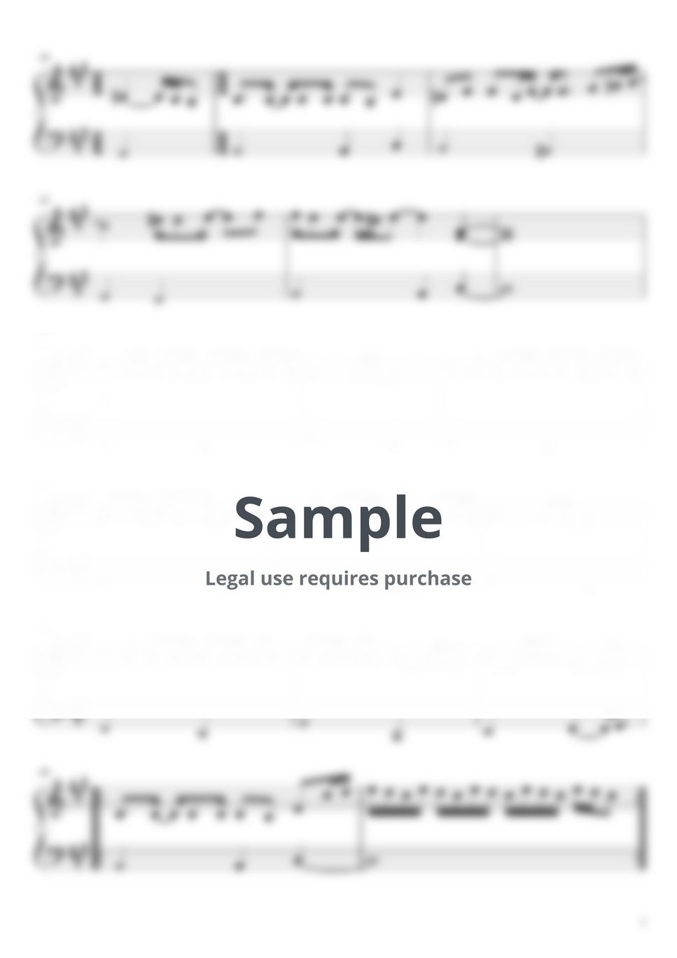 Toto - Africa Sheets by Atlantic Notes