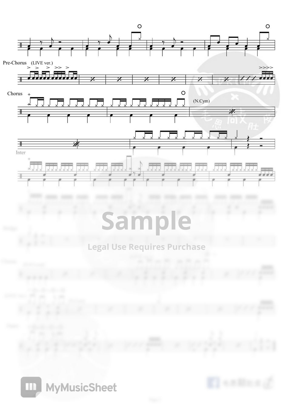 ONE OK ROCK - Stand Out Fit In Spartito by MouWang