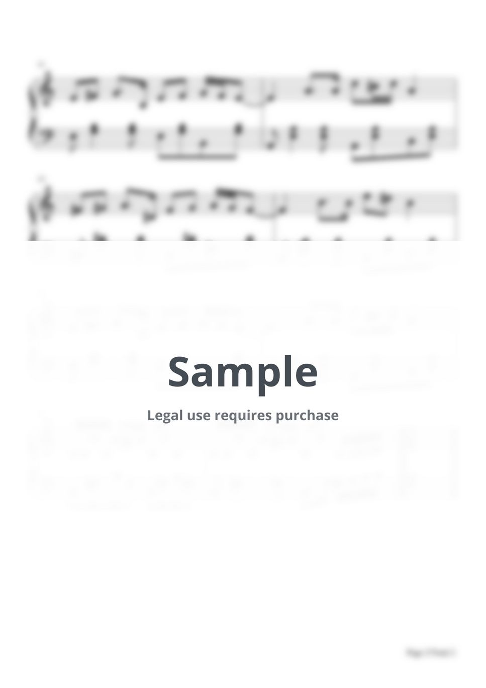 Jun Chikuma - Bomberman BGM Sheet Music by dogemusic