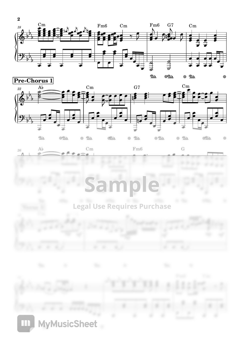 Ben&Ben, Zild, Juan Karlos - Lunod (Extended Version) (Piano Sheet Music with MIDI & MSCZ ...