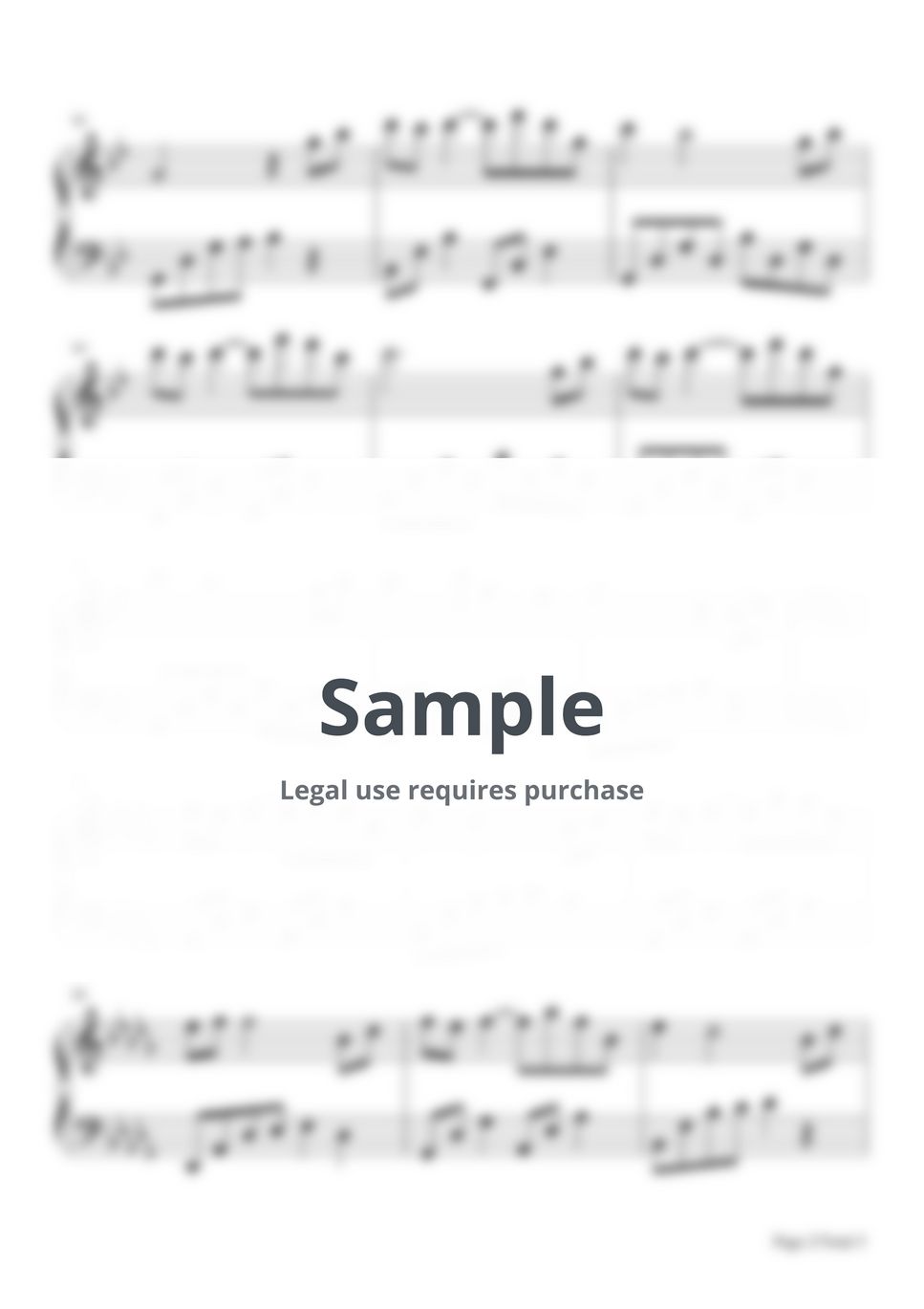 Yukiko Isomura - Kaze no Sumu Machi (Wind in the Street) Sheet Music by dogemusic