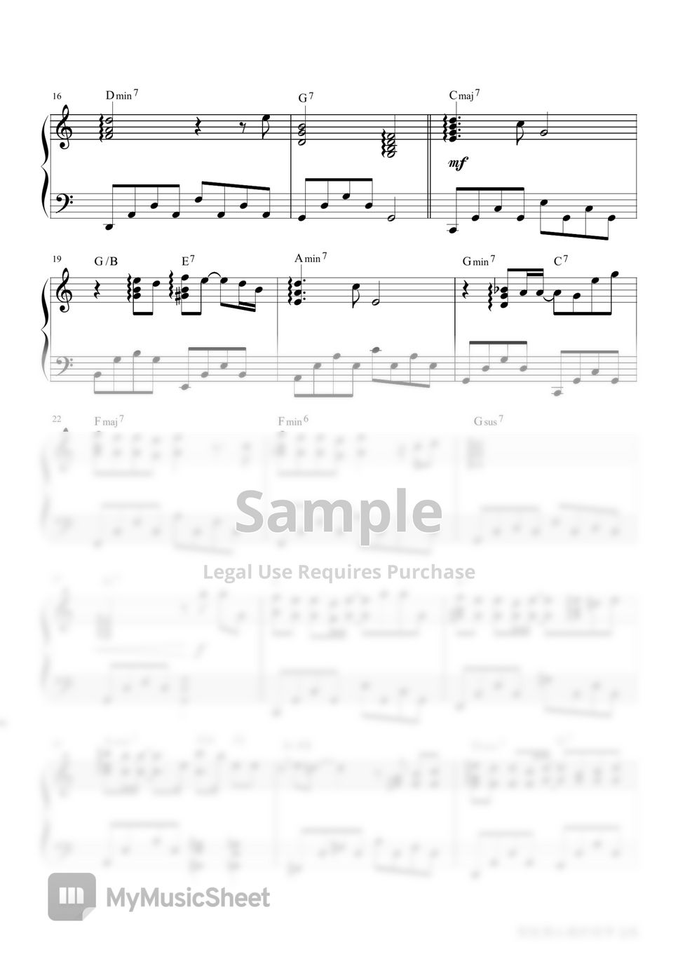 盧廣仲(Crowd Lu) - Your Name Engraved Herein (雙手鋼琴演奏版)() Sheets by MickyMusic