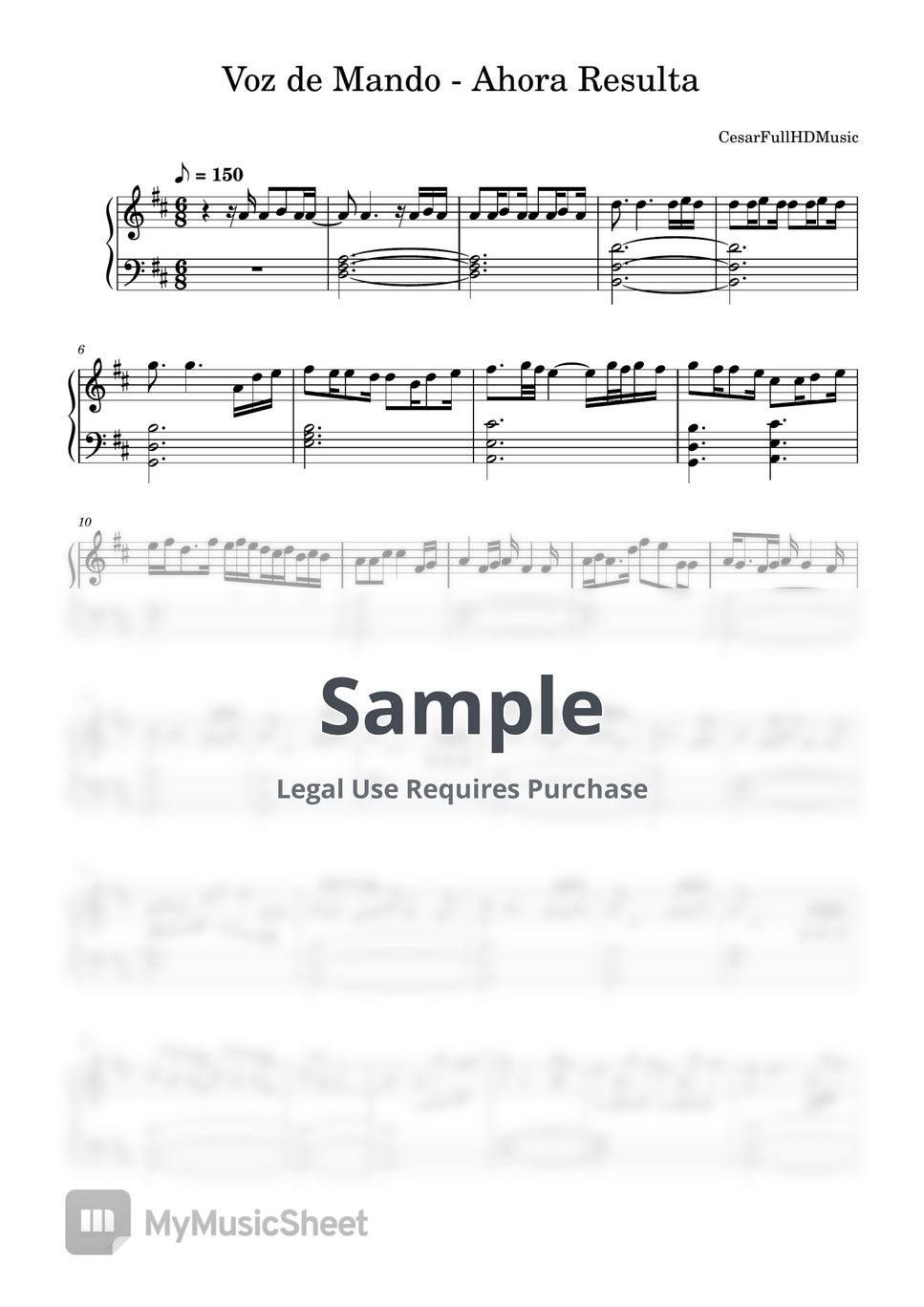 Voz de Mando - Ahora Resulta Sheets