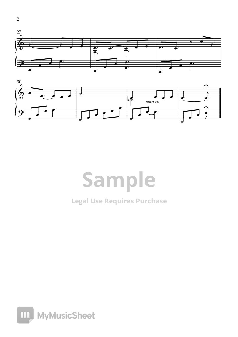 Pom Poko OST - Hibernation Sheets by Pian'orche