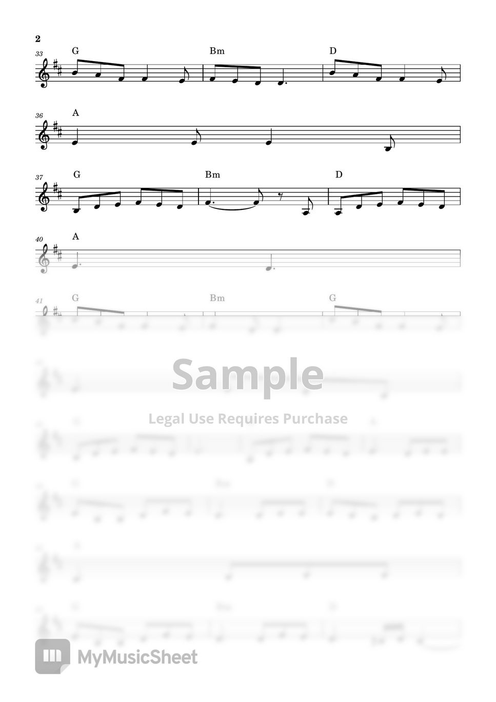 Ruth Berhe - Dandelions (Ruth B - (Lead Sheet With Chord)) Partitura by ...