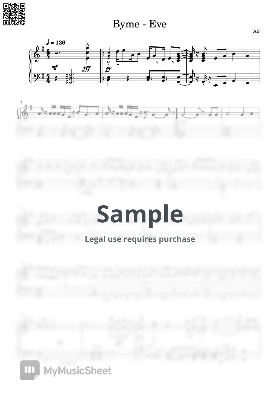 Eve - Byme Sheets by Numa