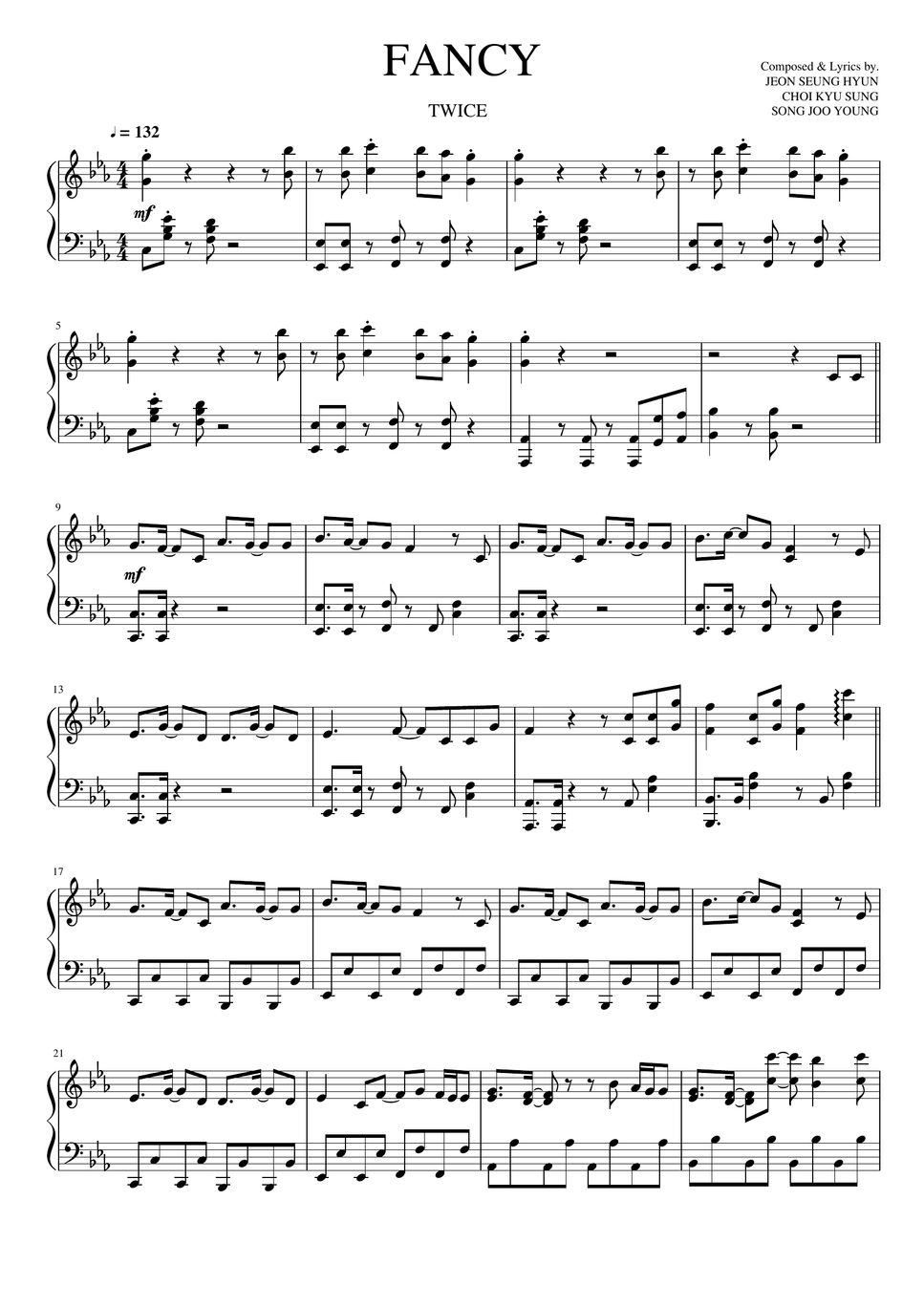 TWICE - FANCY Sheets by ちゃんRINA。