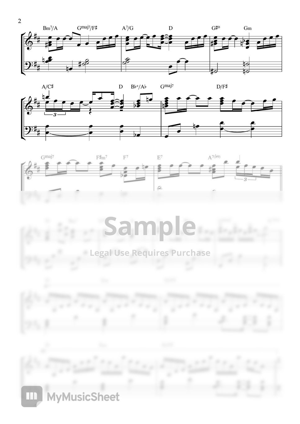 Hisaishi Joe (키쿠지로의 여름OST) - summer Sheets by kim mh