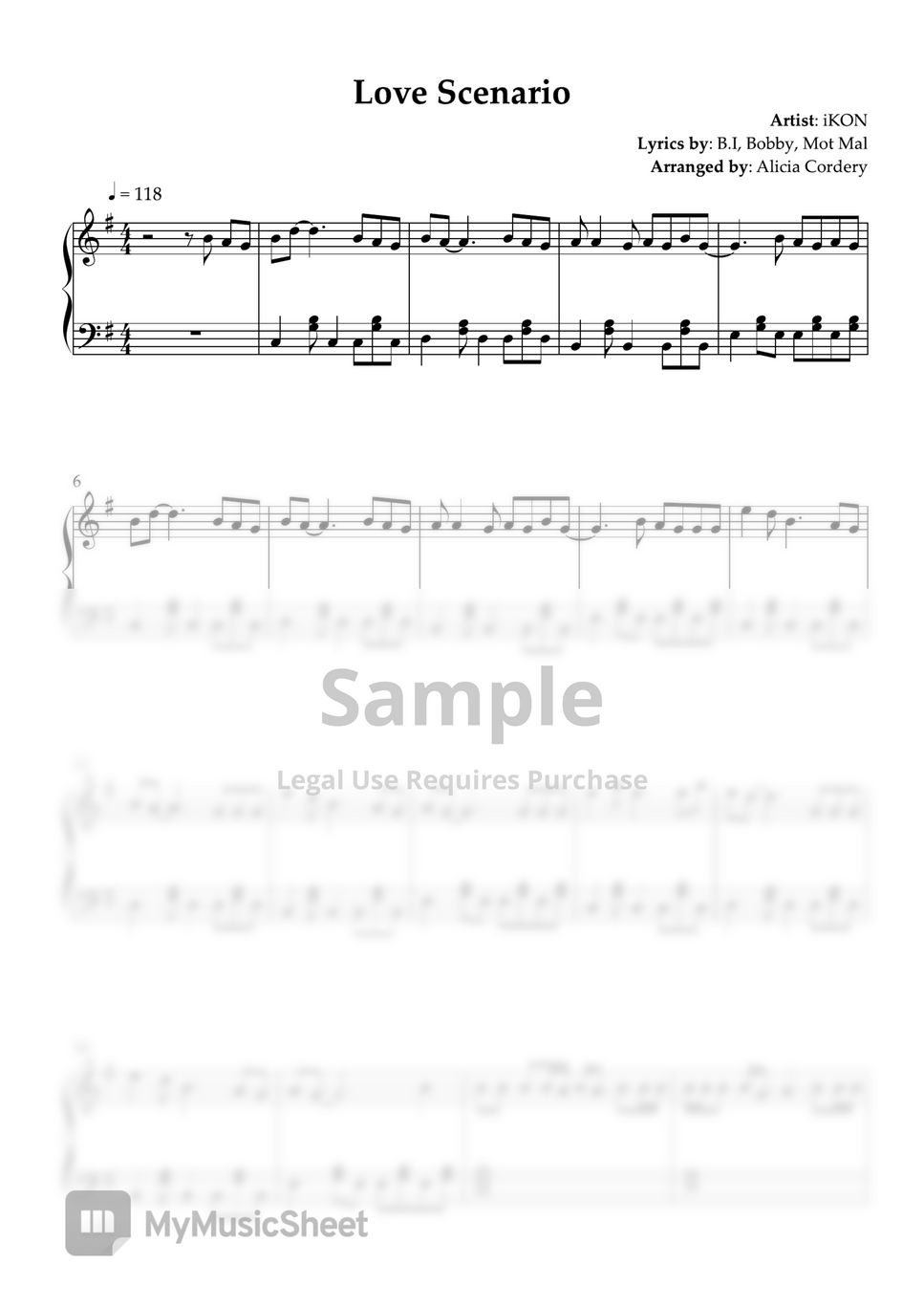iKON (아이콘) - Love Scenario แผ่น