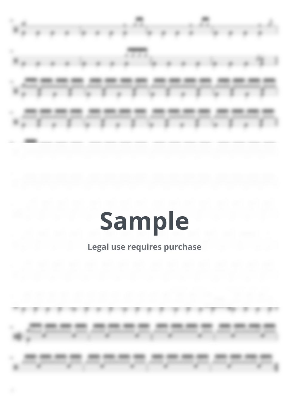 ヒトリエ - イヴステッパー (Eve Stepper) 鼓 乐谱 PDF | 看哦爱随风 | mymusic5