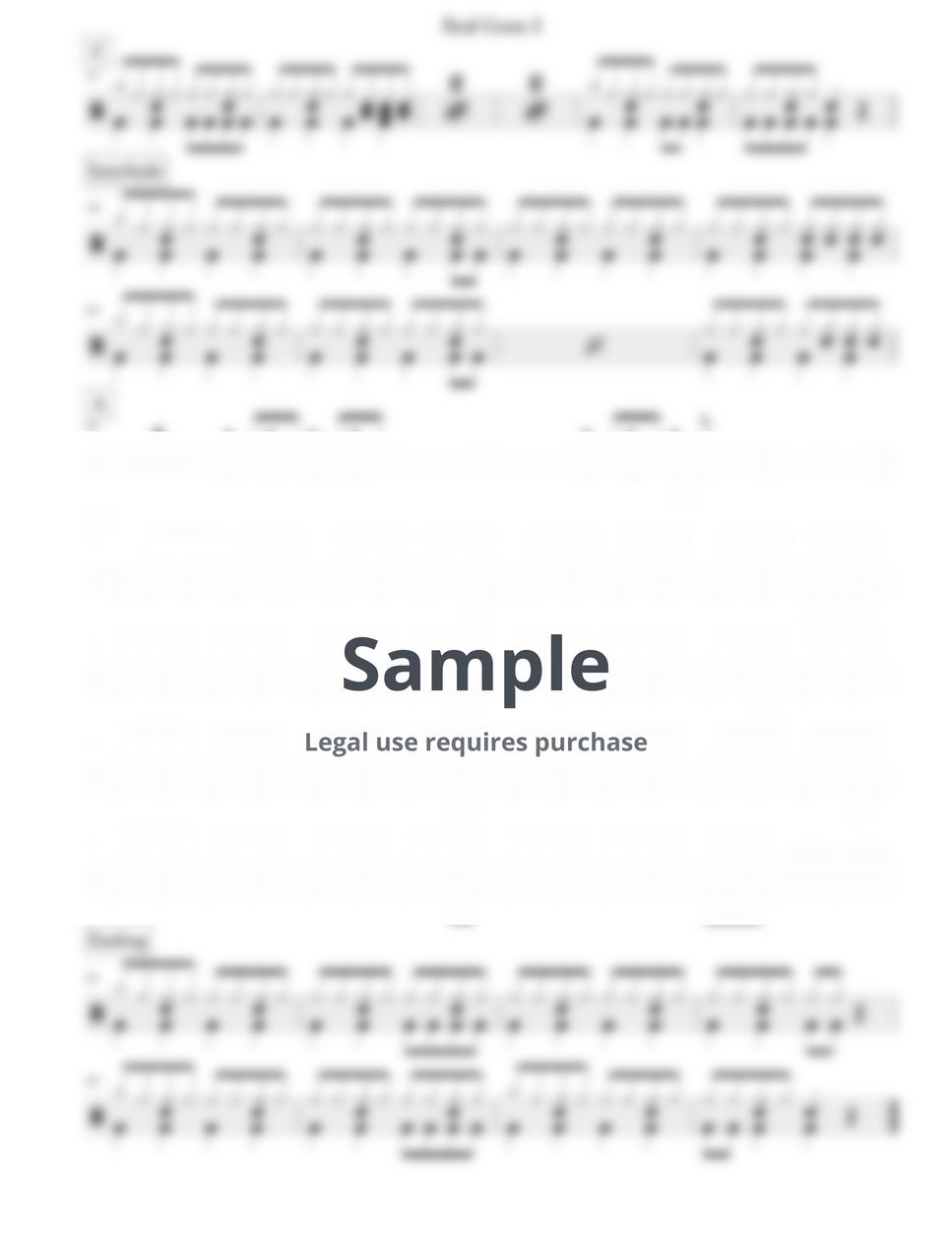 Sheryl Crow - Real Gone 악보 by Arkadia Drums