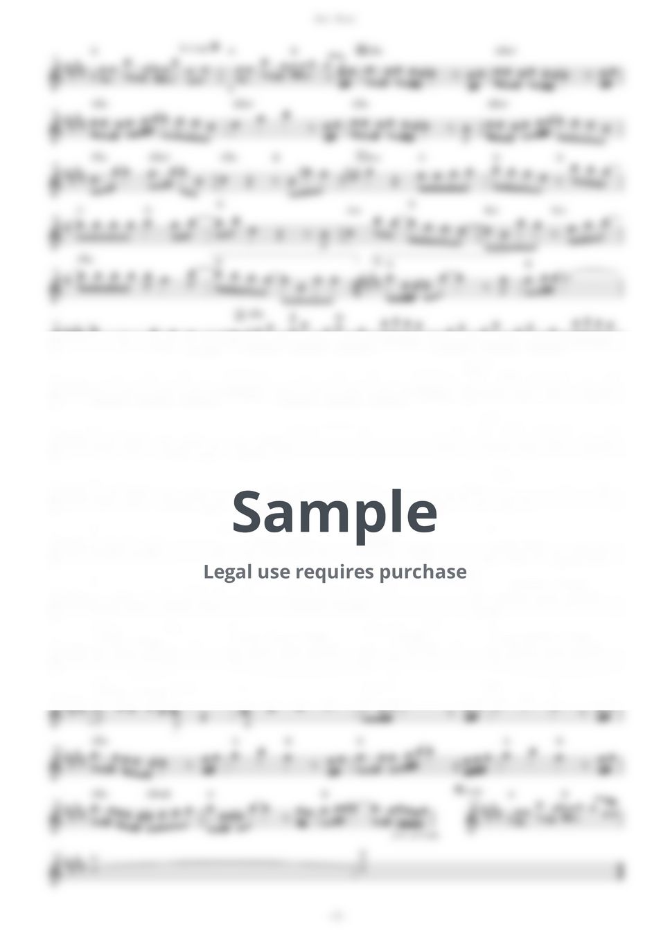 dream - Get Over (Hikaru no Go / in Eb) 악보 by muta-sax