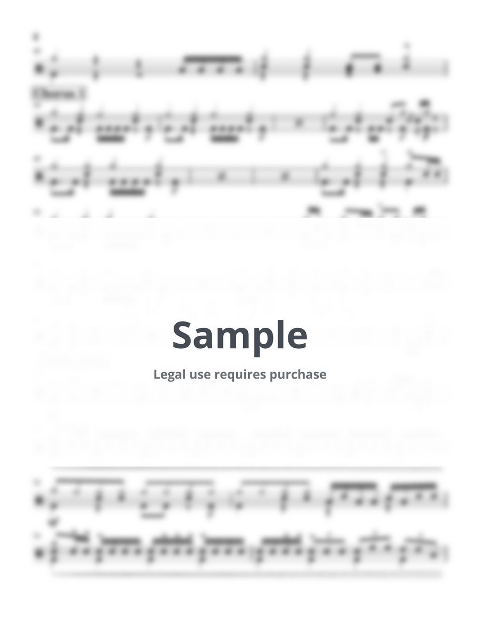 Floor 88 - Hutang (Drum Cover) Partition musicale by Dr. Milor Kong