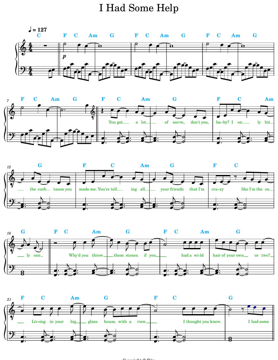 Post Malone - I Had Some Help featuring Morgan Wallen (Easy and ...