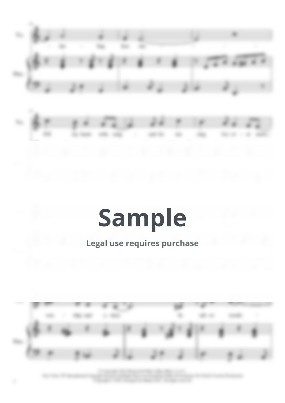 Bart Howard - Fly Me To The Moon (보컬&피아노 반주) โน้ตเพลง by YANGCHO