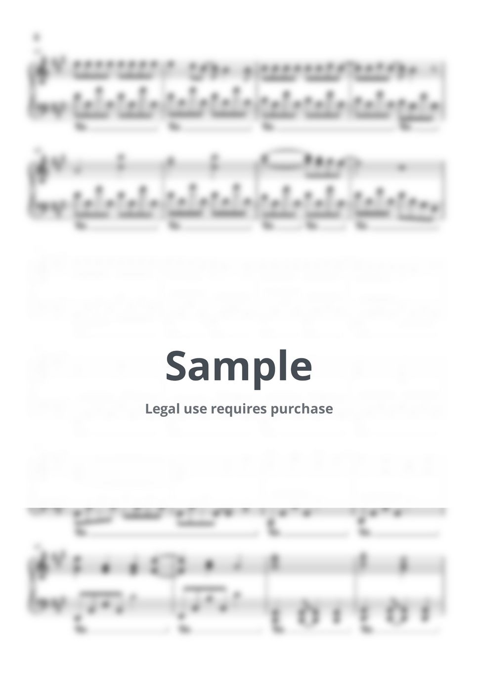 supercell - Kimi no Shiranai Monogatari (Bakemonogatari) Sheet Music by ...