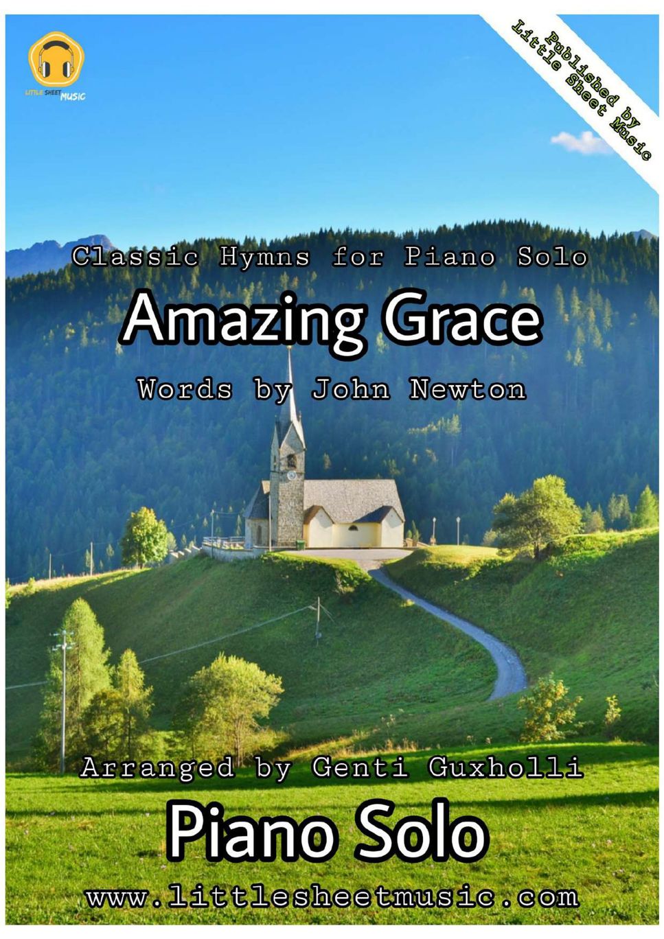 John Newton - Amazing Grace Sheets by Genti Guxholli