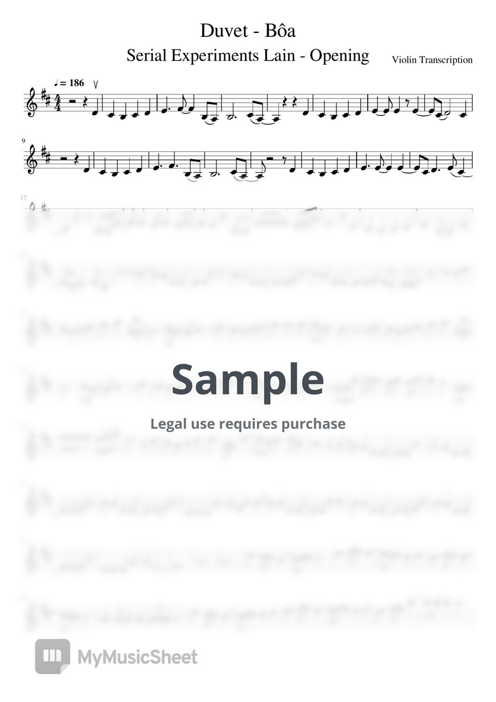 Bôa - Duvet by Bôa - Social Experiments Lain Opening - Violin ...