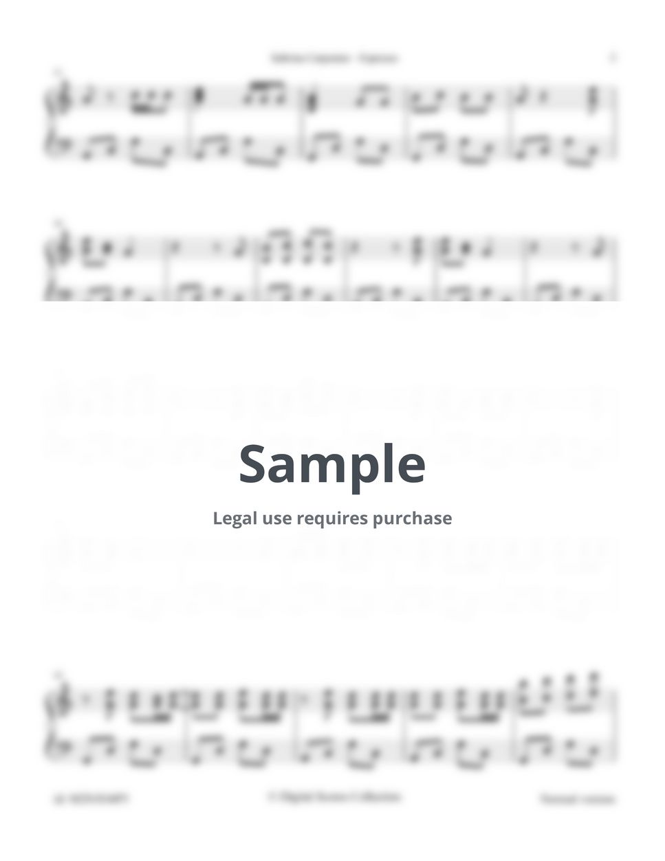 Sabrina Carpenter - Espresso Sheet Music by Digital Scores Collection