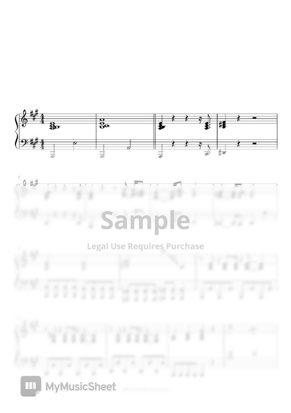 조이(JOY) - 안녕(Hello) (반주악보) Sheets by 피아노정류장