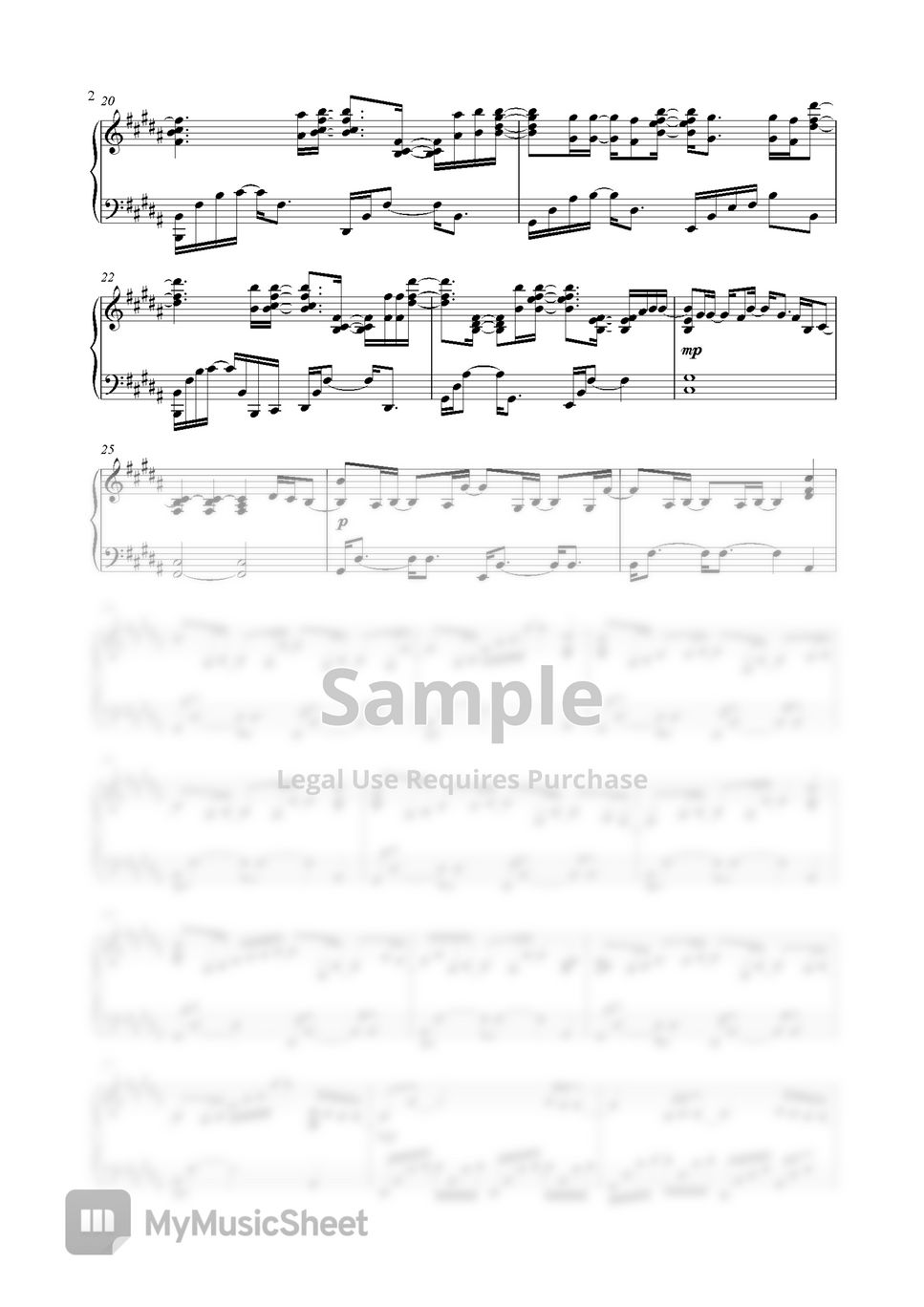 IU - Love poem (Piano Version) Sheets by GoGoPiano