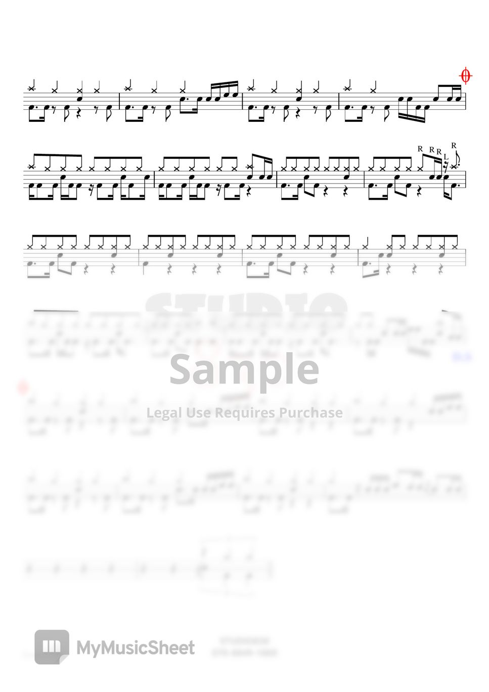 Breaking Benjamin - I_Will_Not_Bow Sheets by Studio830