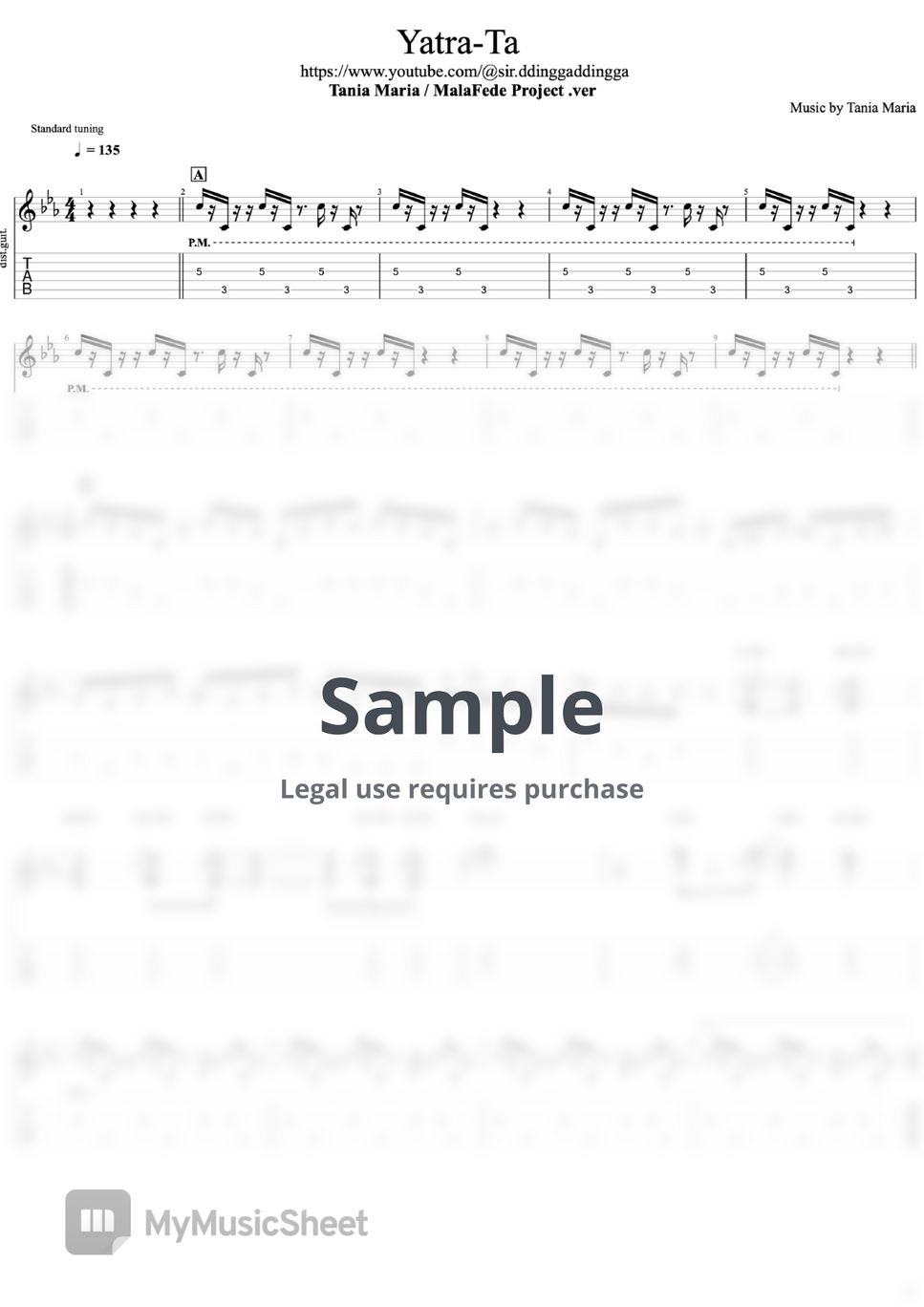 Tania Maria - Yatra- ta Sheets by Heogoon