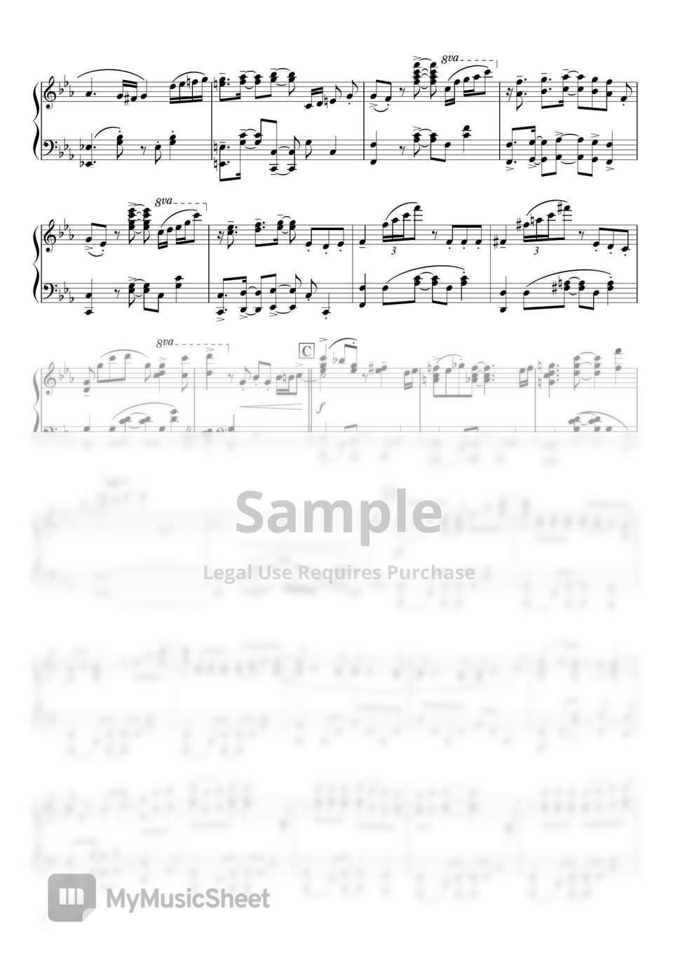 FranChouChou - Adabana Necromancy (Zombieland Saga OP) Sheet Music by ...