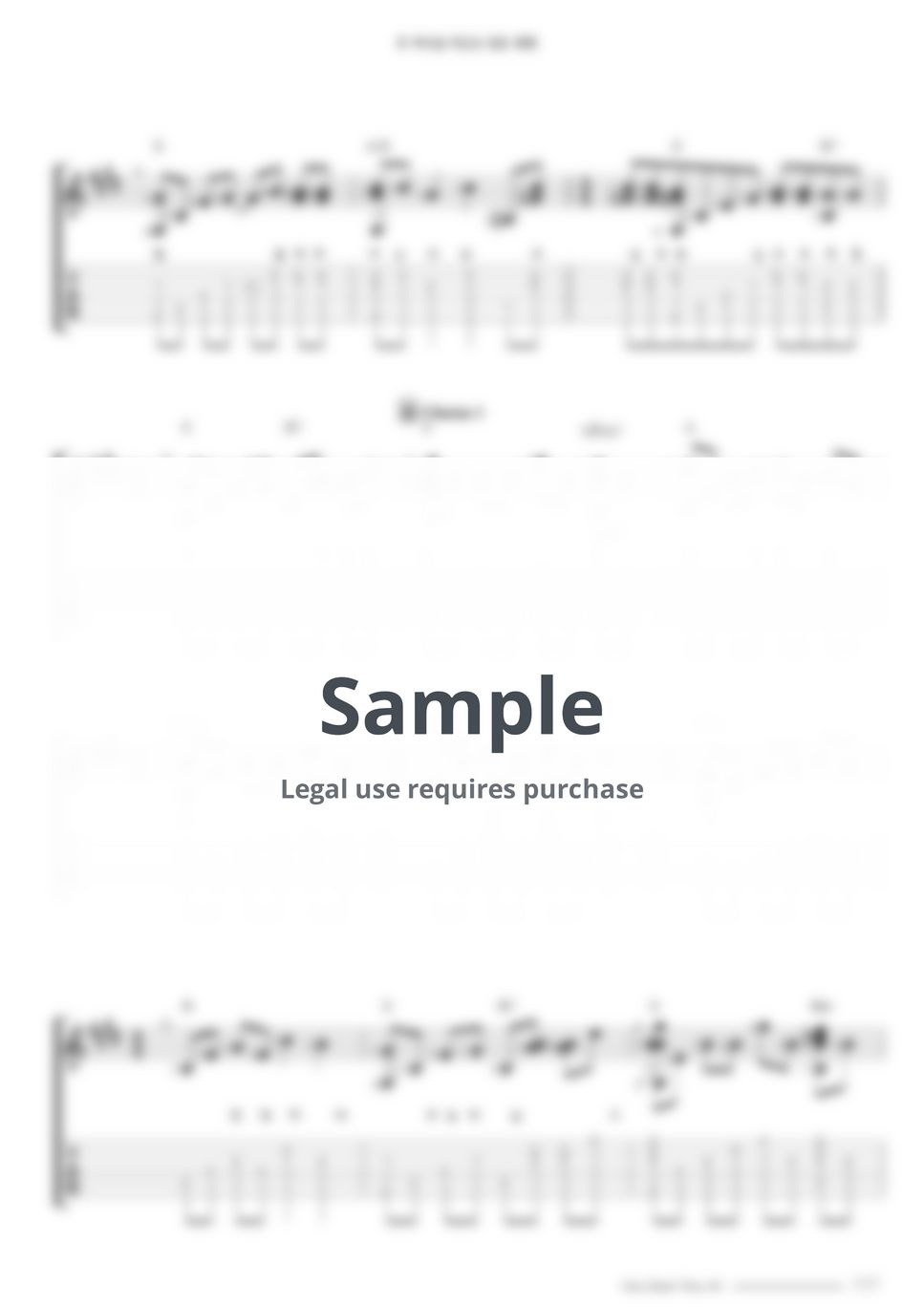 C.G.Boberg - 주 하나님 지으신 모든 세계(How Great Thou Art ) ([Finger style guitar TAB] Acoustic Guitar) 악보 ...