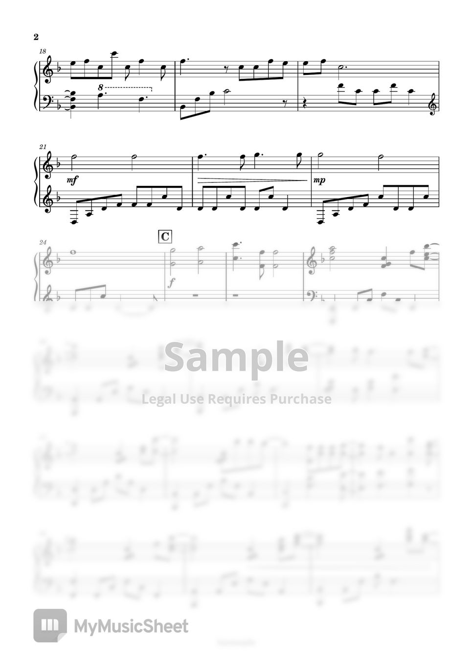 Sawano Hiroyuki - Roads to Ride 〈LCv〉 (Gunjou no Fanfare) Sheet Music ...