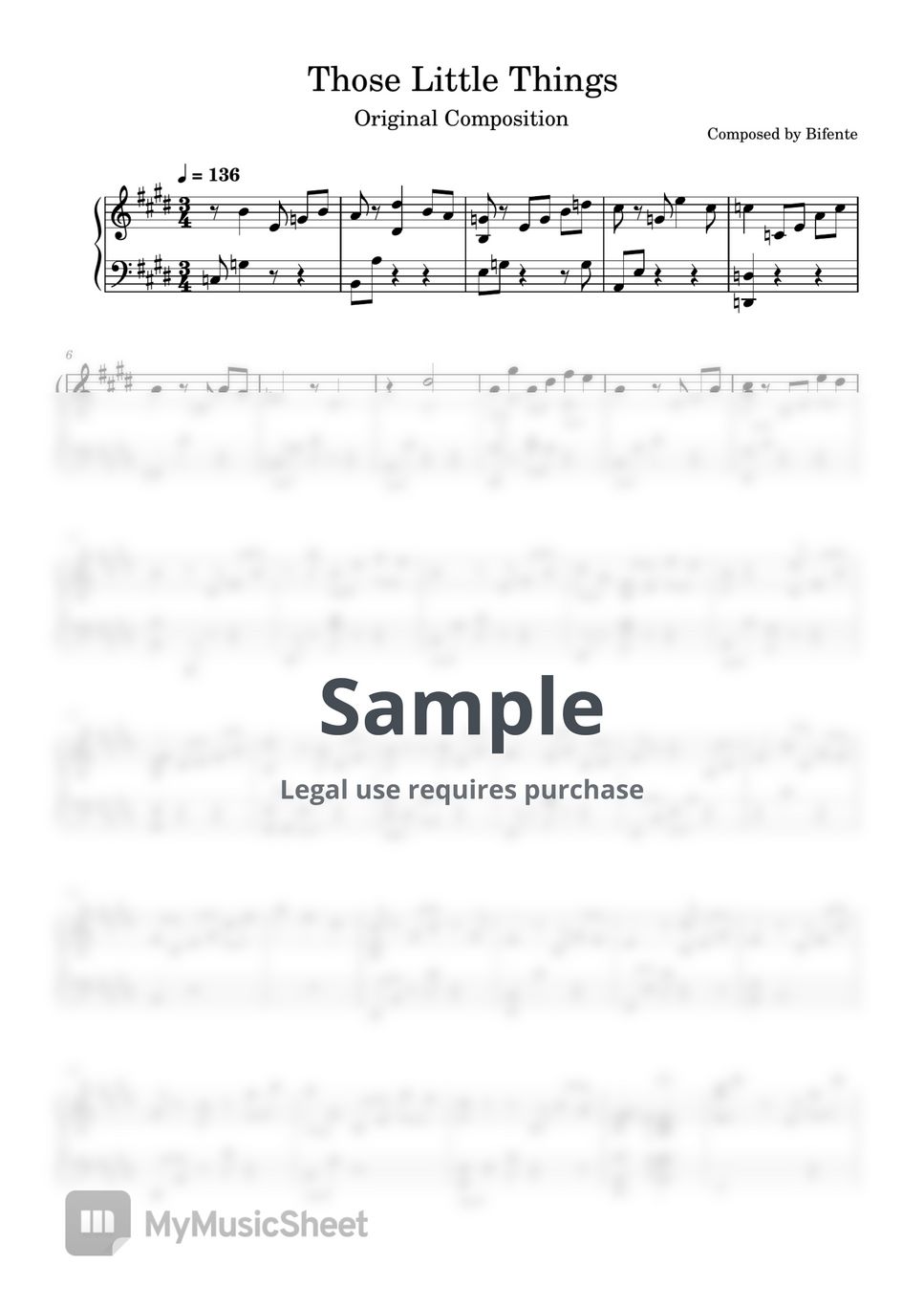 Bifente - Those Little Things Sheets by Bifente