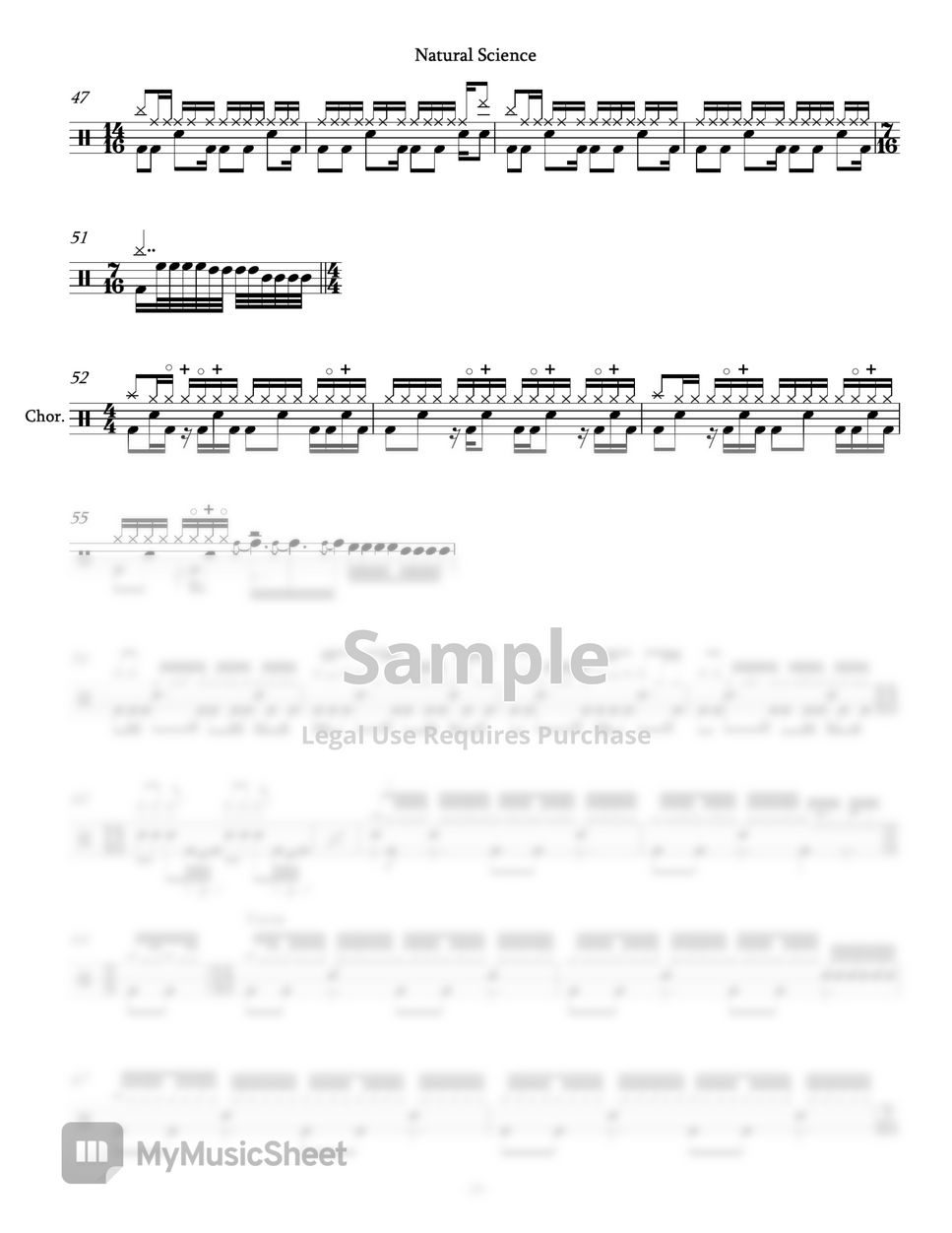 Rush - Natural Science Sheets by Evan Aria Serenity