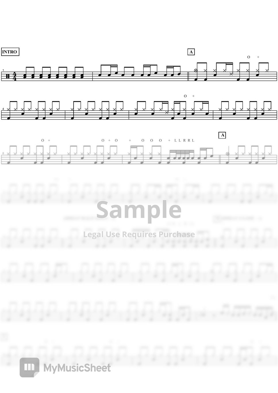 Steve Vai - The Crying Machine 楽譜 by COPYDRUM