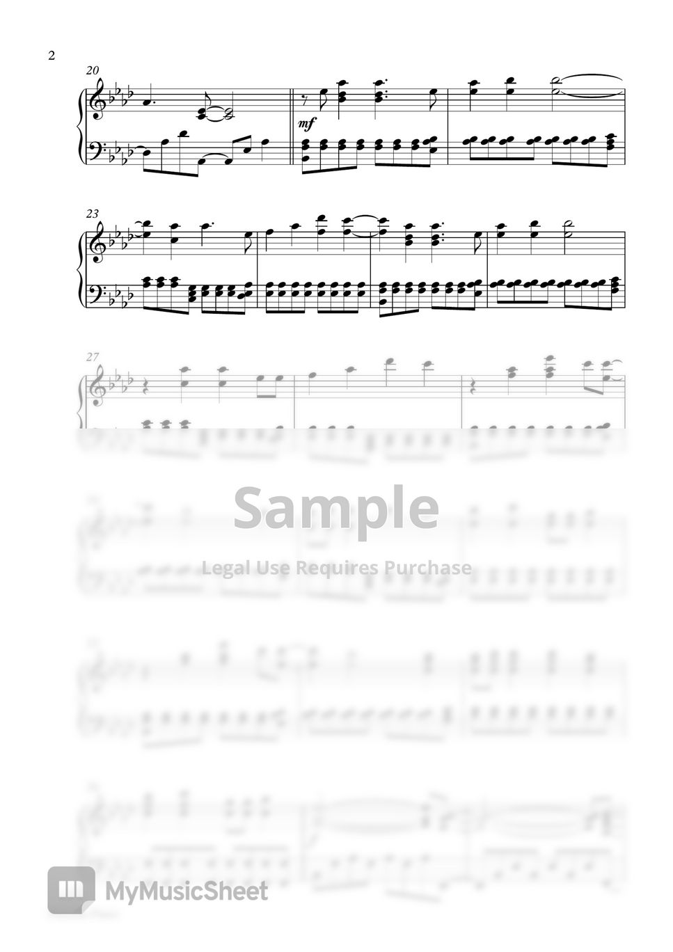 Zedd ft. Foxes - Clarity (Piano Sheet) Sheet Music by Pianella Piano