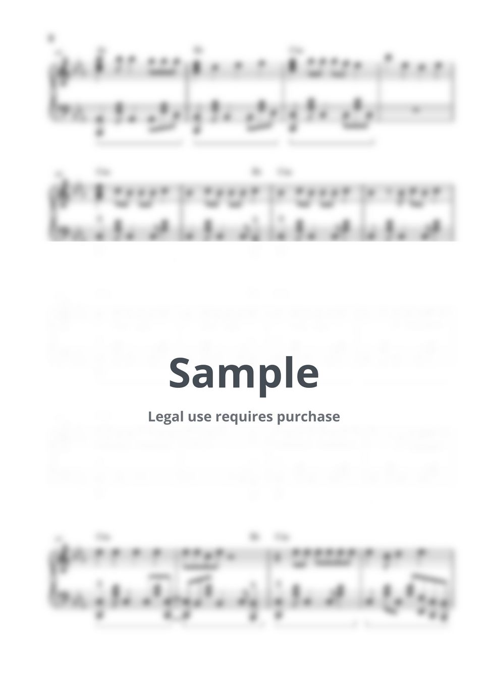 ROSÉ & Bruno Mars - APT. (Piano Arrangement) Sheets by Scherzando